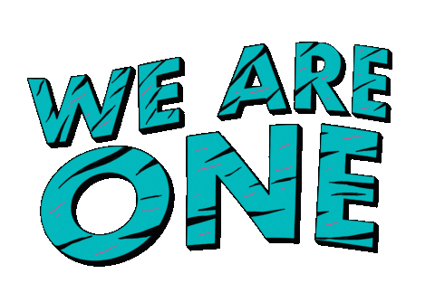 We Are One Love Sticker by TRIPPIESTEFF for iOS & Android | GIPHY