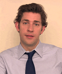 Jim Face The Office Gif