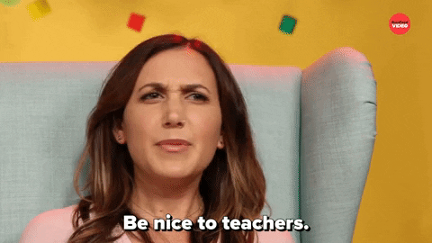 Nice Teacher Gif