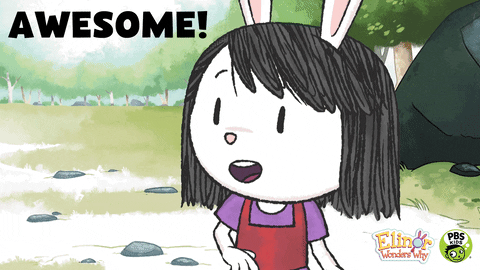 Awesome Bunny Rabbit GIF by PBS KIDS - Find & Share on GIPHY