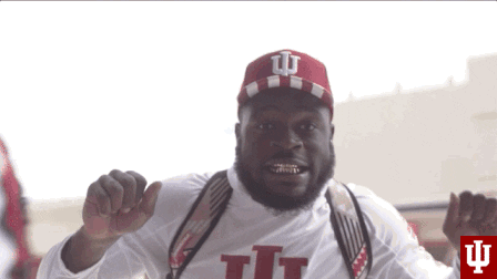 Dance Dancing GIF by Indiana Hoosiers - Find & Share on GIPHY
