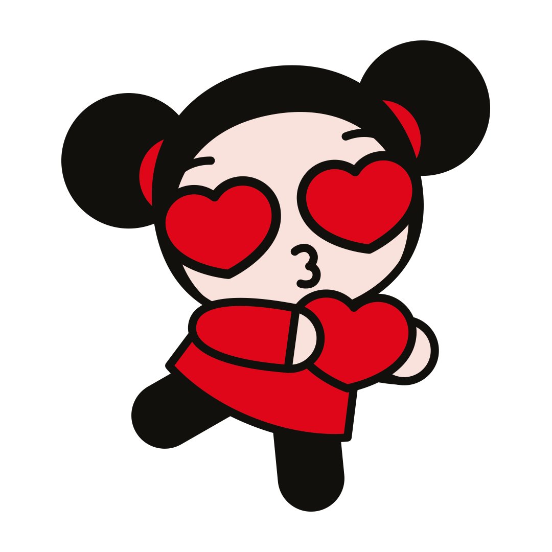 Valentine Love Sticker by Pucca World for iOS & Android | GIPHY