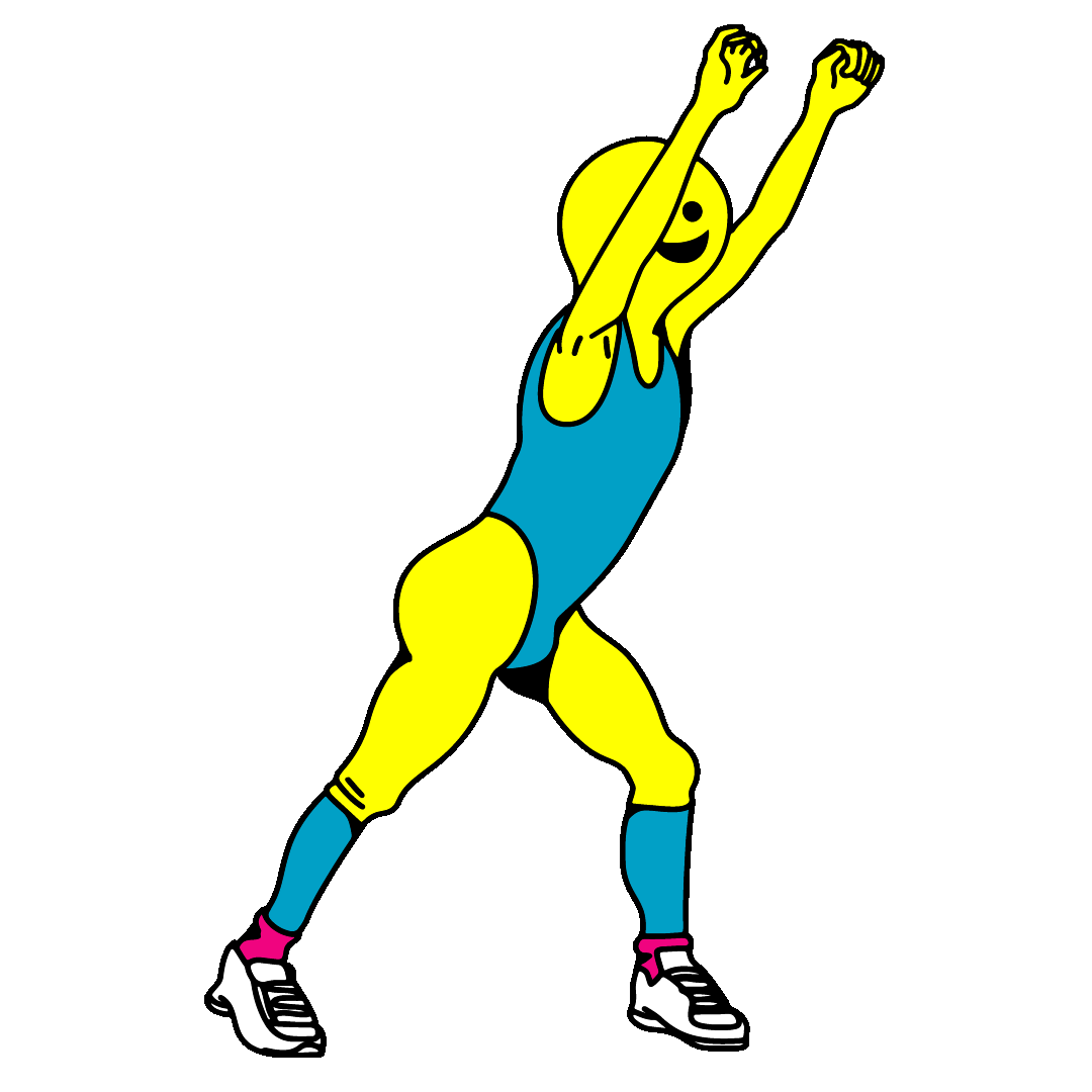 Fitness Smile Sticker by musketon for iOS & Android | GIPHY