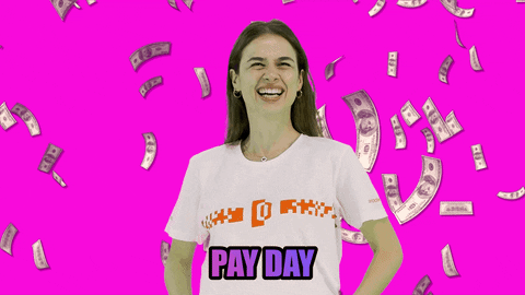 Happy Pay Day GIF by zerodensity - Find & Share on GIPHY