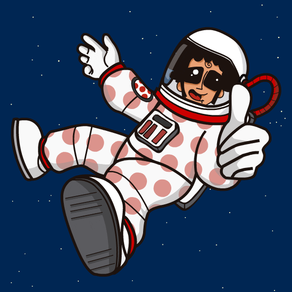 Space Floating GIF by Pepephone - Find & Share on GIPHY