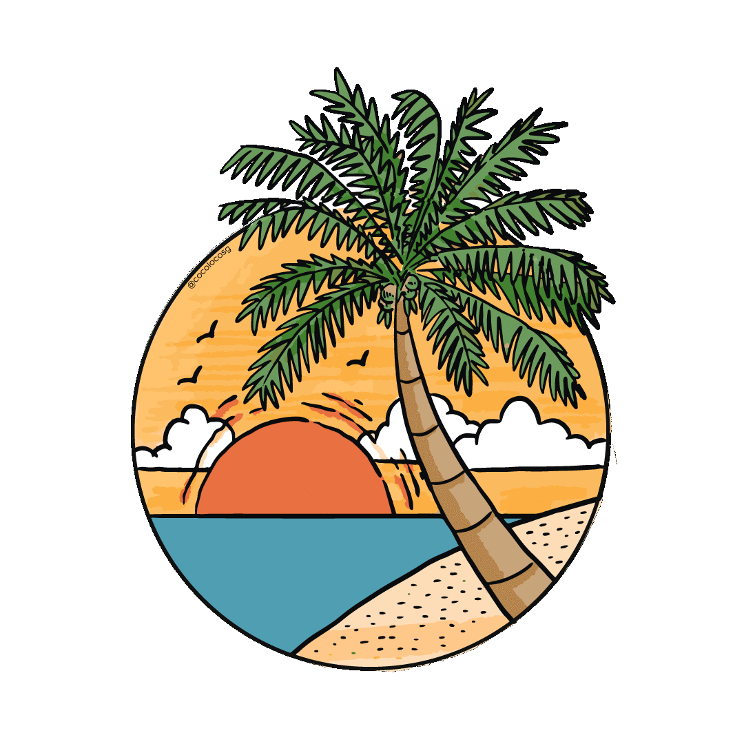 Summer Tree Sticker by Cocoloco Marketing for iOS & Android | GIPHY