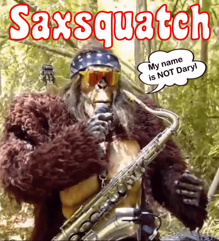 Bigfoot Saxophone GIF by saxsquatch - Find & Share on GIPHY