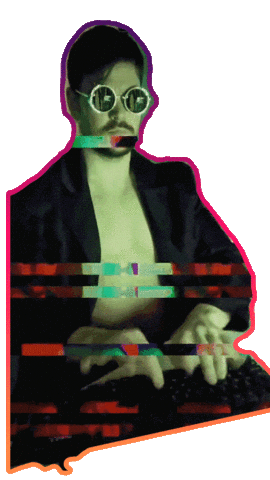 The Matrix Hacker Sticker for iOS & Android | GIPHY