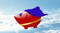 Flying Pig Gif