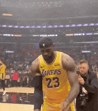 Lebron James Celebration Dance Gif
