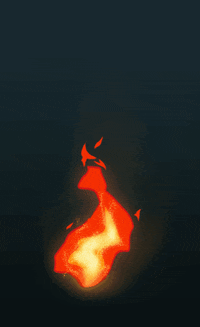 Burning Fire Animated Gif