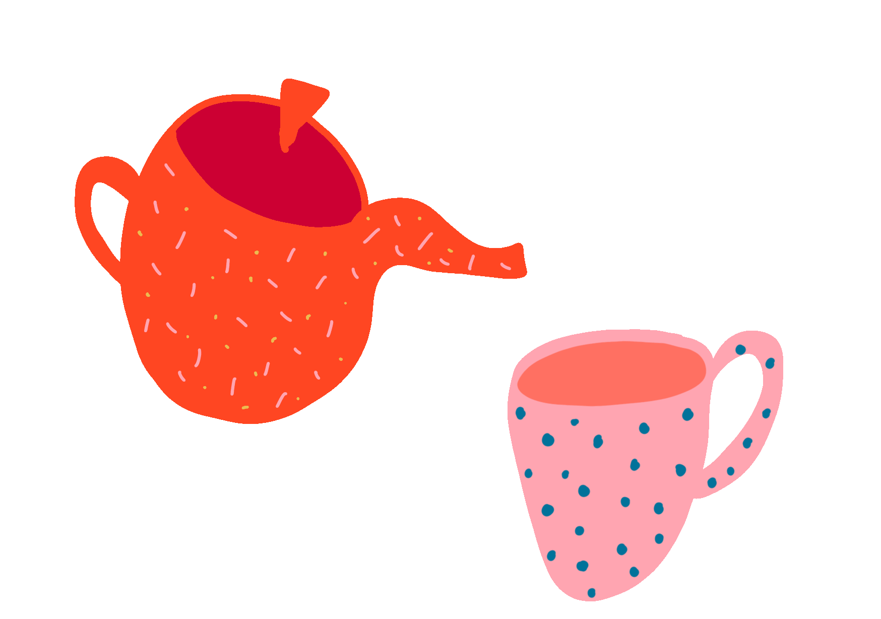 Drink Tea Sticker for iOS & Android | GIPHY