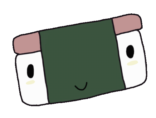 Spam Musubi Food Sticker for iOS & Android | GIPHY