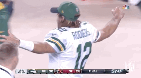 Happy Green Bay Packers GIF by NFL - Find & Share on GIPHY