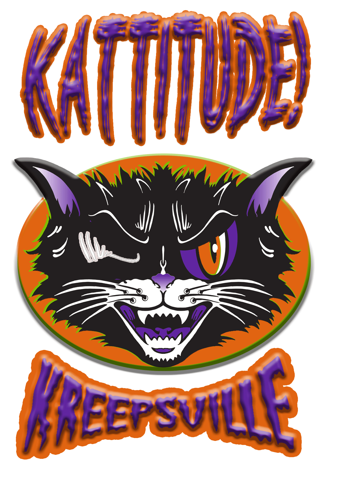 Cat Wink Sticker by Kreepsville666 for iOS & Android | GIPHY