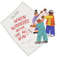 7 Stickers for International Workers Day 2024 by INTO ACTION | GIPHY