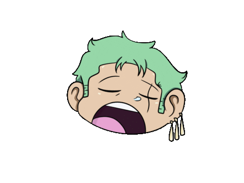 Sleepy One Piece Sticker for iOS & Android | GIPHY