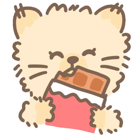Eating Chocolate Animated Gif