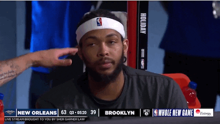 Brandon Ingram Smile GIF by New Orleans Pelicans - Find & Share on GIPHY