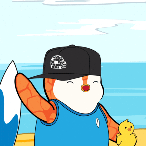 See Ya Goodbye GIF by Pudgy Penguins - Find & Share on GIPHY