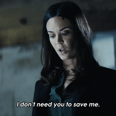 I Dont Need You To Save Me GIFs - Get the best GIF on GIPHY