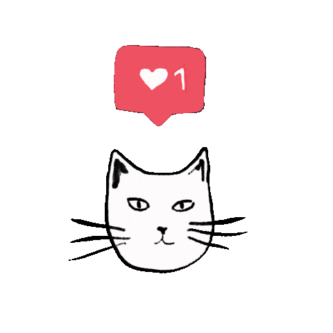 I Love You Cat Sticker for iOS & Android | GIPHY