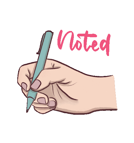 Hand Pen Sticker for iOS & Android | GIPHY