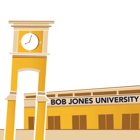 Bob Jones Bju Sticker by Bob Jones University for iOS & Android | GIPHY