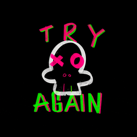 Animated Try Again