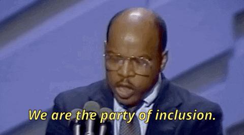 We Are The Party Of Inclusion GIFs - Find & Share on GIPHY