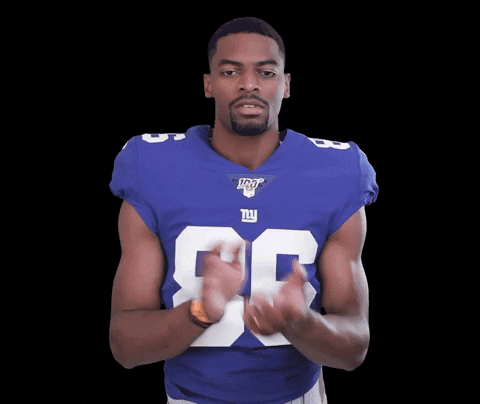 New York Giants Applause GIF by NFL - Find & Share on GIPHY