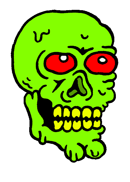 Skull Sticker by Russell Taysom for iOS & Android | GIPHY