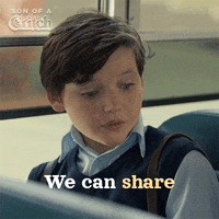 Sharing Is Caring Gif