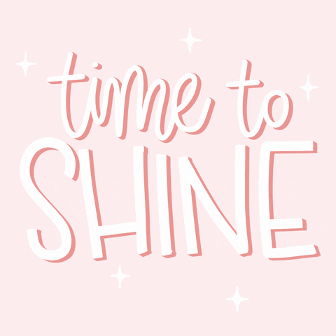 Pink Shining GIF by Shannon B Design - Find & Share on GIPHY