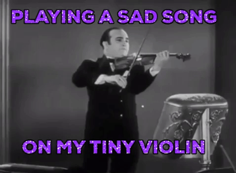Sad Violin Player