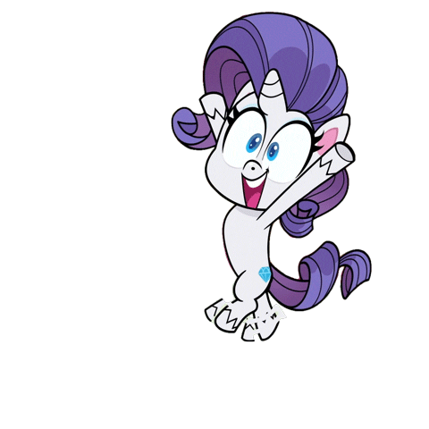 Run Running Sticker by My Little Pony for iOS & Android | GIPHY