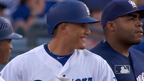 Manny Smile GIF by MLB - Find & Share on GIPHY