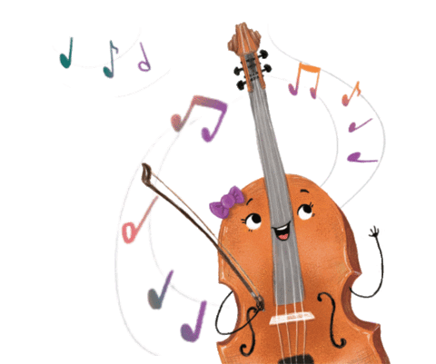 Happy Musical Instruments Sticker by Courtney Woodward for iOS ...