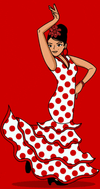 Flamenco Dance Clipart Gif