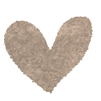 Heart Beige Sticker for iOS & Android | GIPHY