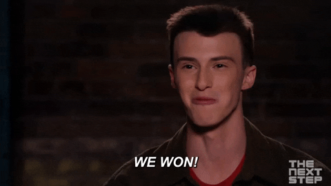 Im So Happy We Won GIFs - Get the best GIF on GIPHY