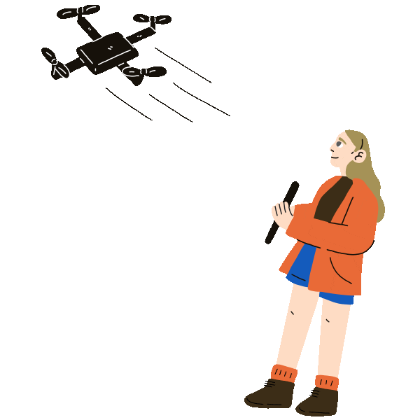 Drone Women In Tech Sticker by Google for iOS & Android | GIPHY