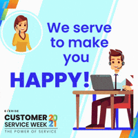 Happy Customer Animated