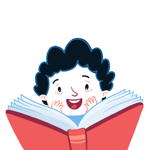 Book Sticker by Vero Rodriguez for iOS & Android | GIPHY