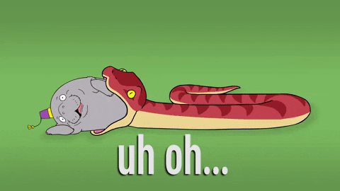 Funny Snake Gif