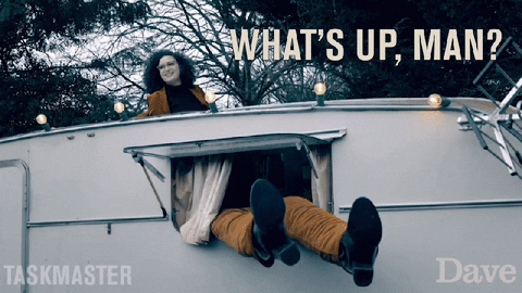 Taskmaster GIF by UKTV - Find & Share on GIPHY