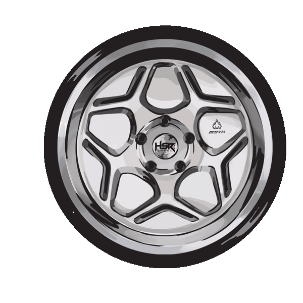 HSR Wheel Sticker for iOS & Android | GIPHY