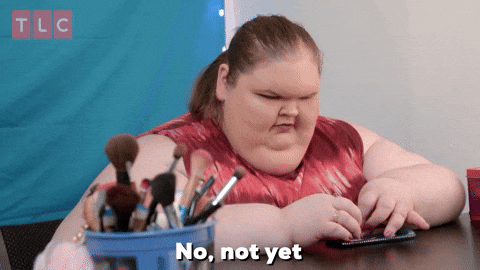 No Not Yet GIFs - Get the best GIF on GIPHY