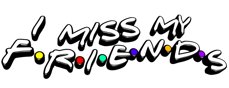 Text I Miss My Friends Sticker by AnimatedText for iOS & Android | GIPHY