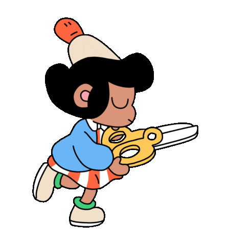 Running With Scissors Run Sticker for iOS & Android | GIPHY